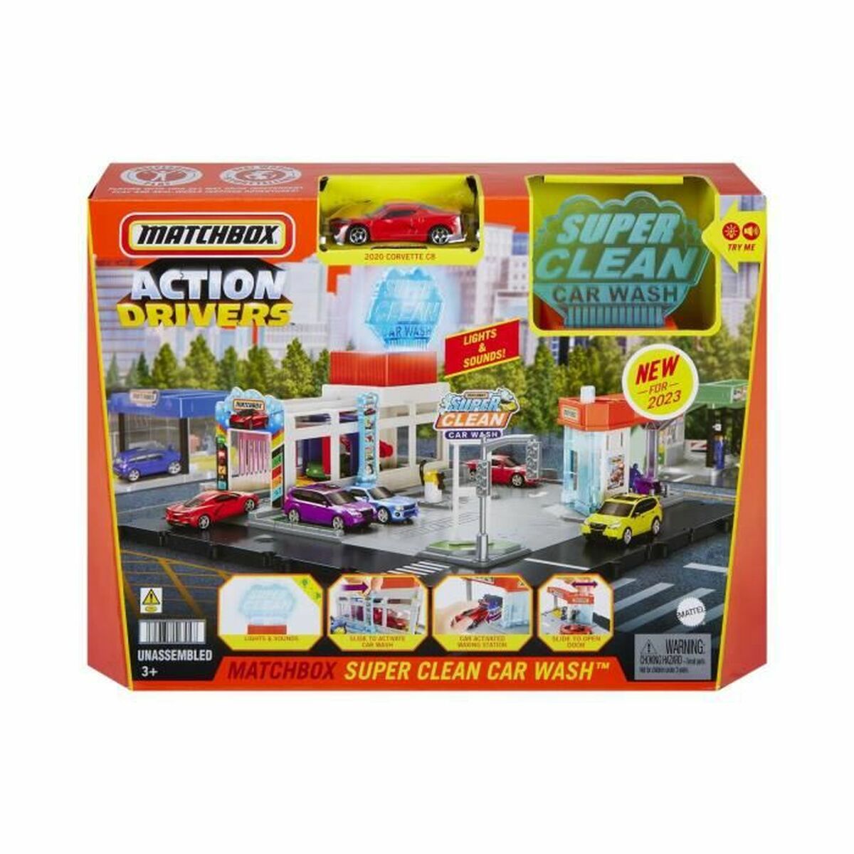 Vehicle Playset Matchbox Action Drivers Super Clean Car Wash – BigBuy ...